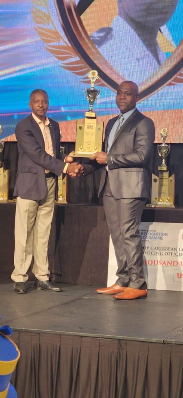 Inspector Shervon Matthieu Wins Top Caribbean Crime Fighter Award ...